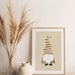 Winter Gnome Printable Christmas Wall Decor, Cute Xmas Wall Art Print ...