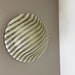 Large 31cm "zebra" Glass Flushmount Wall Light by Peill & Putzler ...