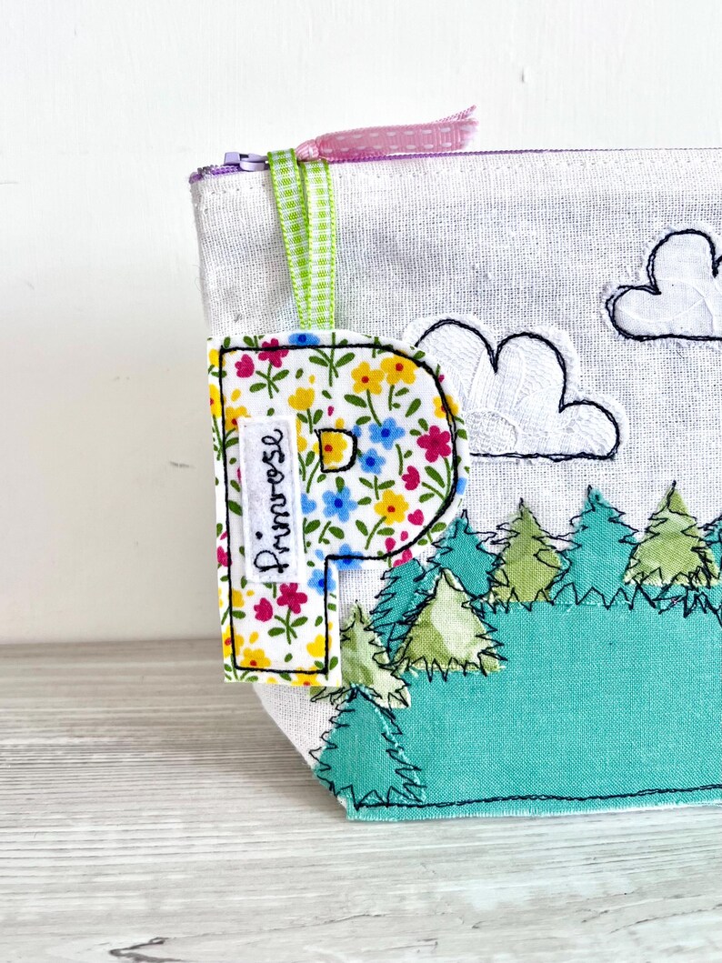 Personalised Letter Decoration, Back to School Name Label - Etsy