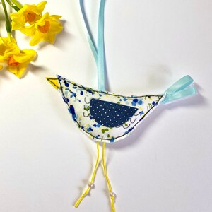 Bird Hanging Decoration, Stuffed Fabric Bird Home Decor, Present ...