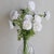 Dusty Pink Faux Ranunculus, Real Touch Baby Pink Fake Ranunculus, White ...