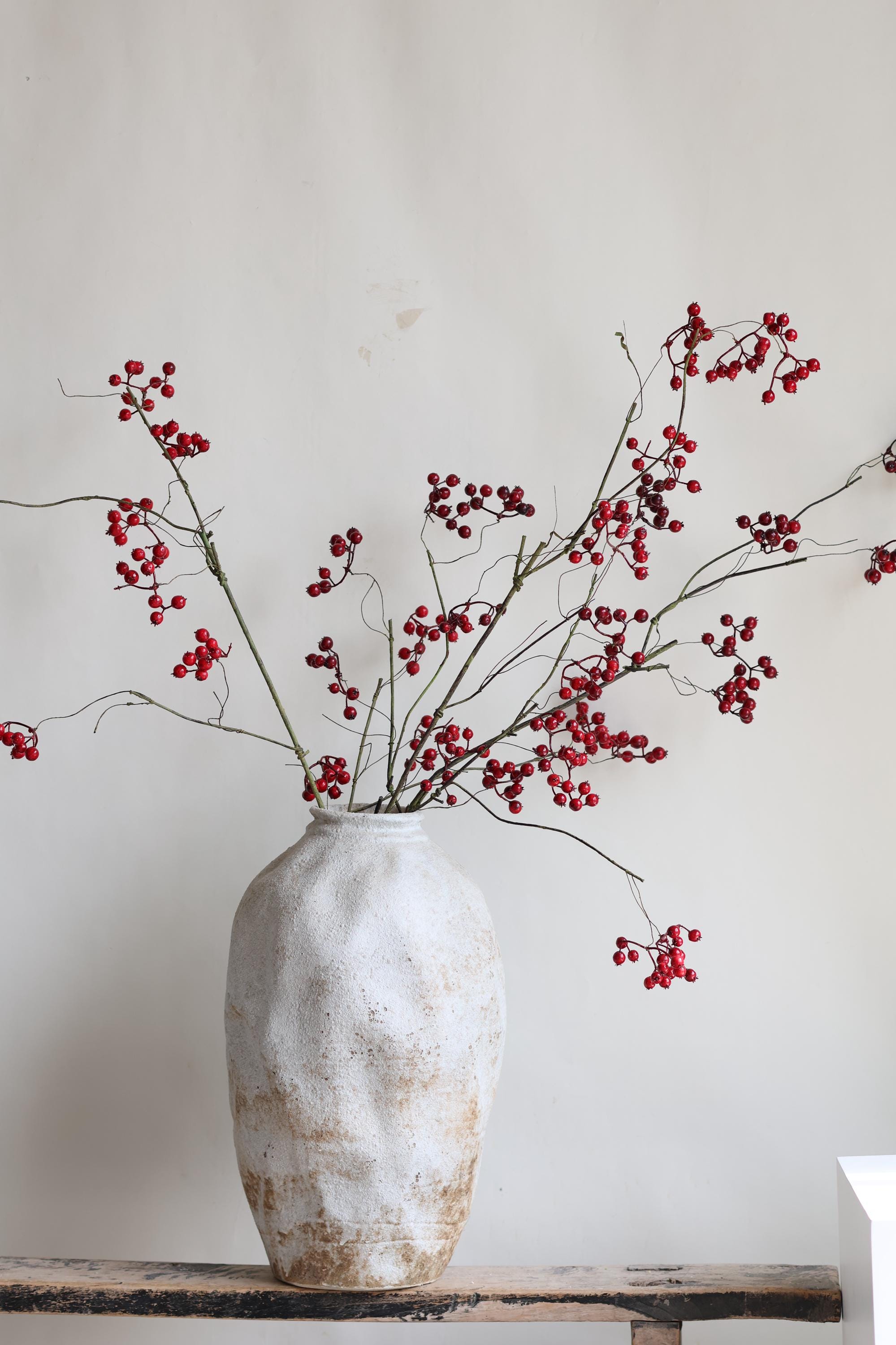 43" Fake Berry Large Branch: Artificial Plant, Fall Winter Branch in ...