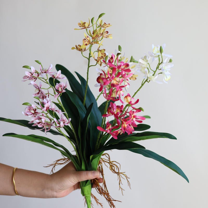 Realistic Faux Orchids - Etsy