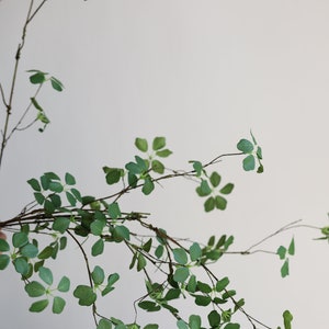 32" Faux Spring Plant Stem, Artificial Pieris Japonica Stem, Fake ...
