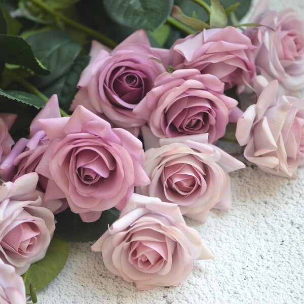 Mauve Wedding Flowers - Etsy