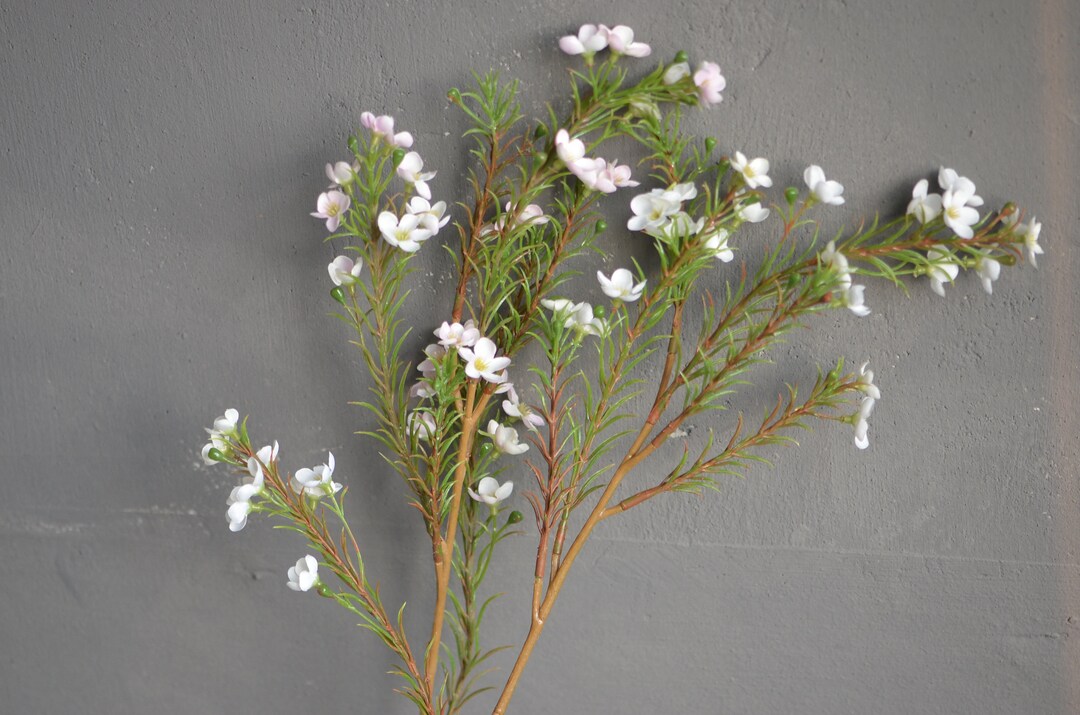 23.5" Fake Small Wild Flower Stem, DIY Florals Supply | Wedding/home ...