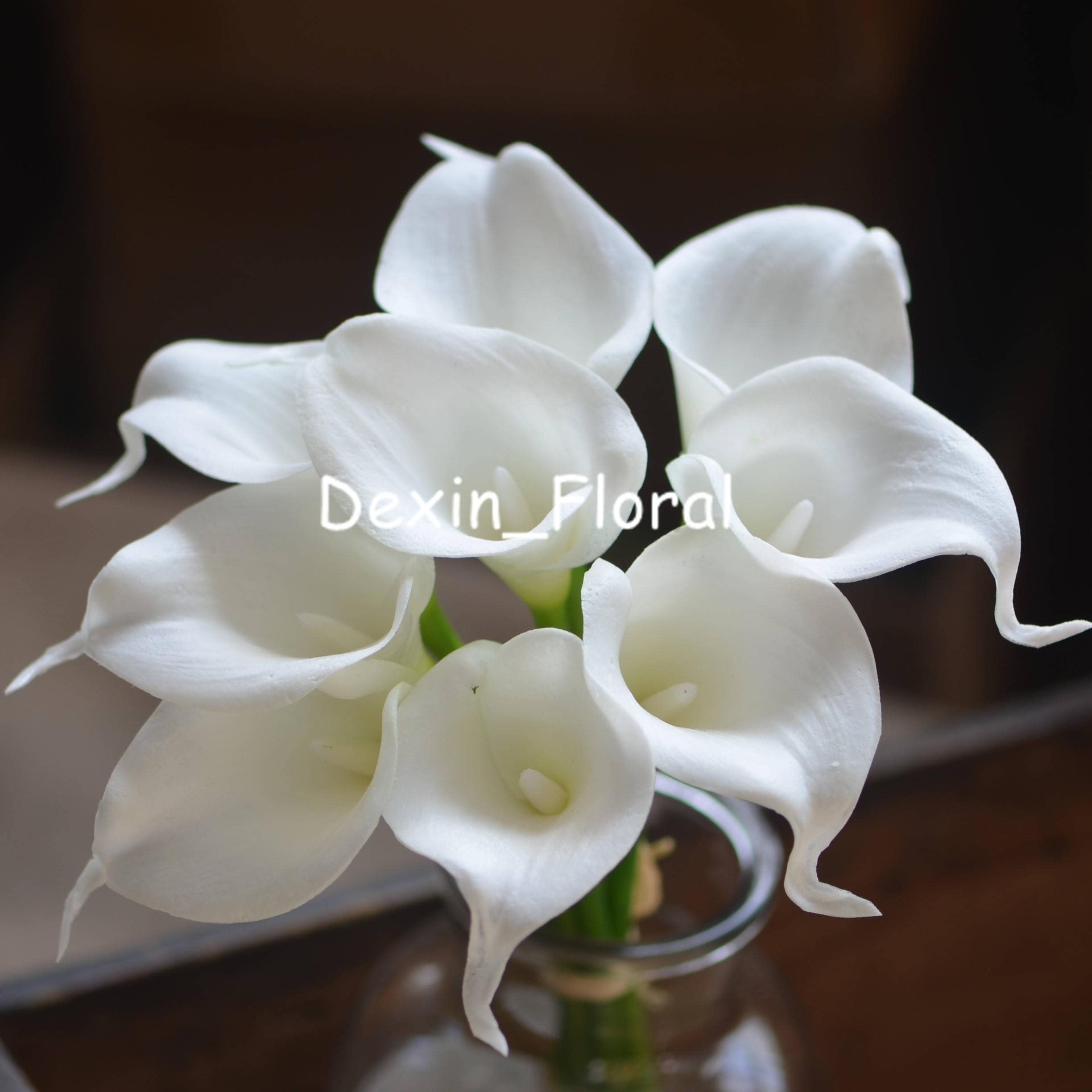 9 Stems Real Touch White Ivory Calla Lilies DIY Wedding - Etsy