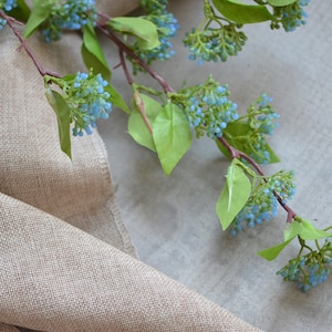 Blue Berries Floral Arrangements Fillers Artificial Greenery Blue ...