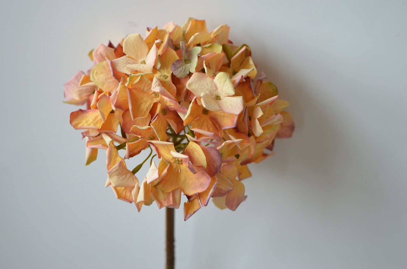 Silk Dried Hydrangeas Artificial Hydrangeas Vintage - Etsy