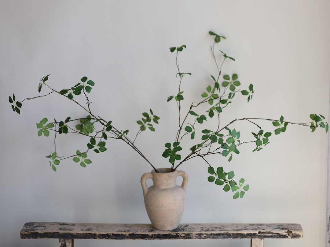 32" Faux Spring Plant Stem, Artificial Pieris Japonica Stem, Fake ...