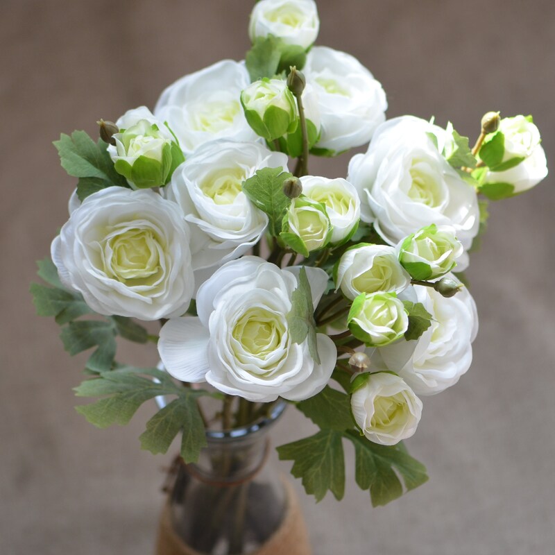 Silk Ranunculus - Etsy