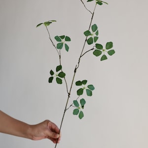 32" Faux Spring Plant Stem, Artificial Pieris Japonica Stem, Fake ...