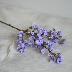 Silk Small Purple Flowers Purple Fillers Faux Small Purple Flowers ...