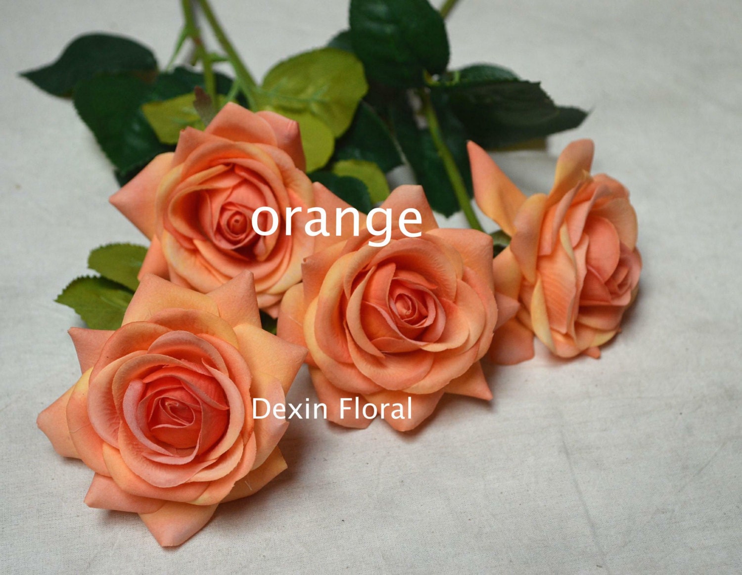 17" Real Touch Fake Roses, Multi Colors, DIY Florals Supply | Wedding ...