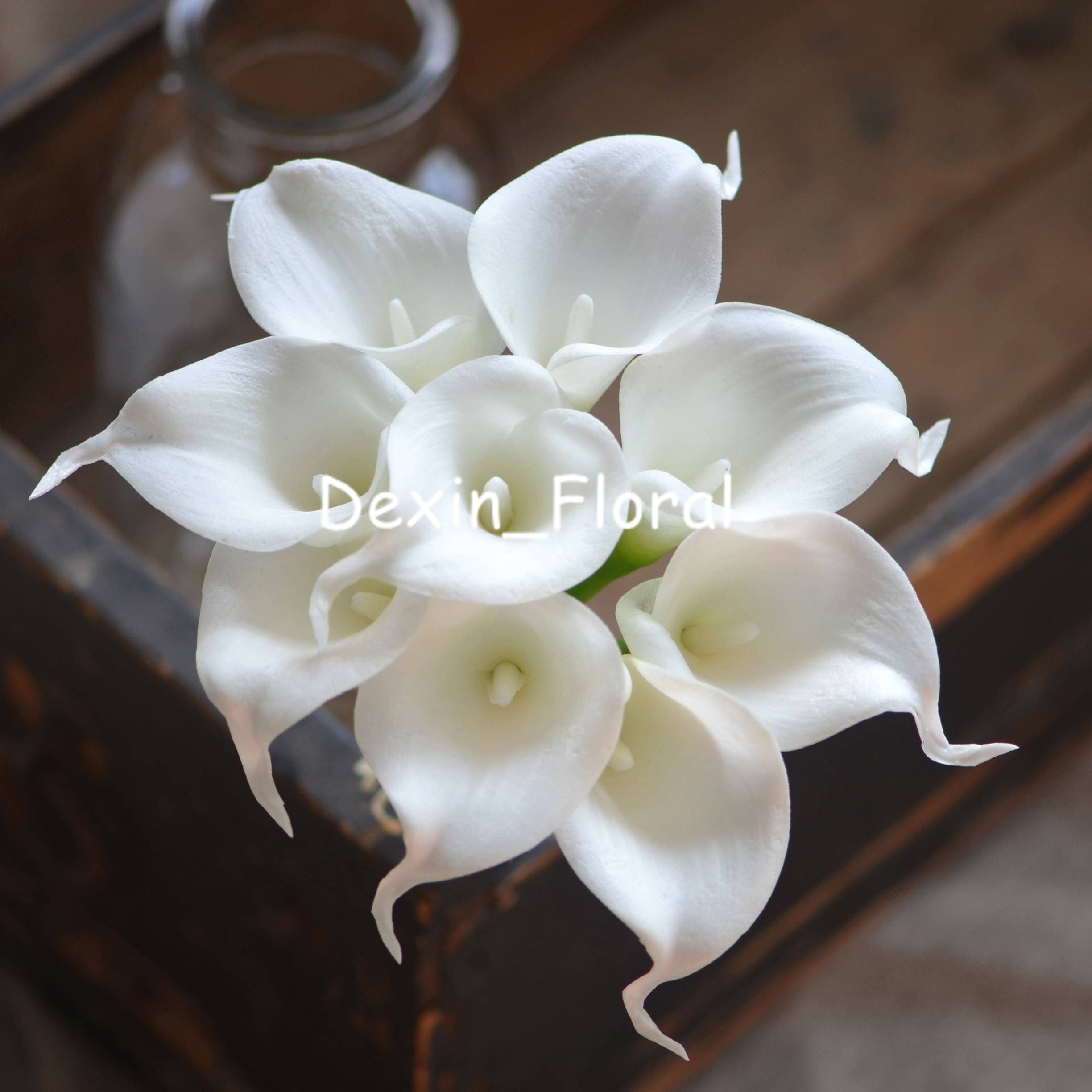 9 Stems Real Touch White Ivory Calla Lilies DIY Wedding - Etsy