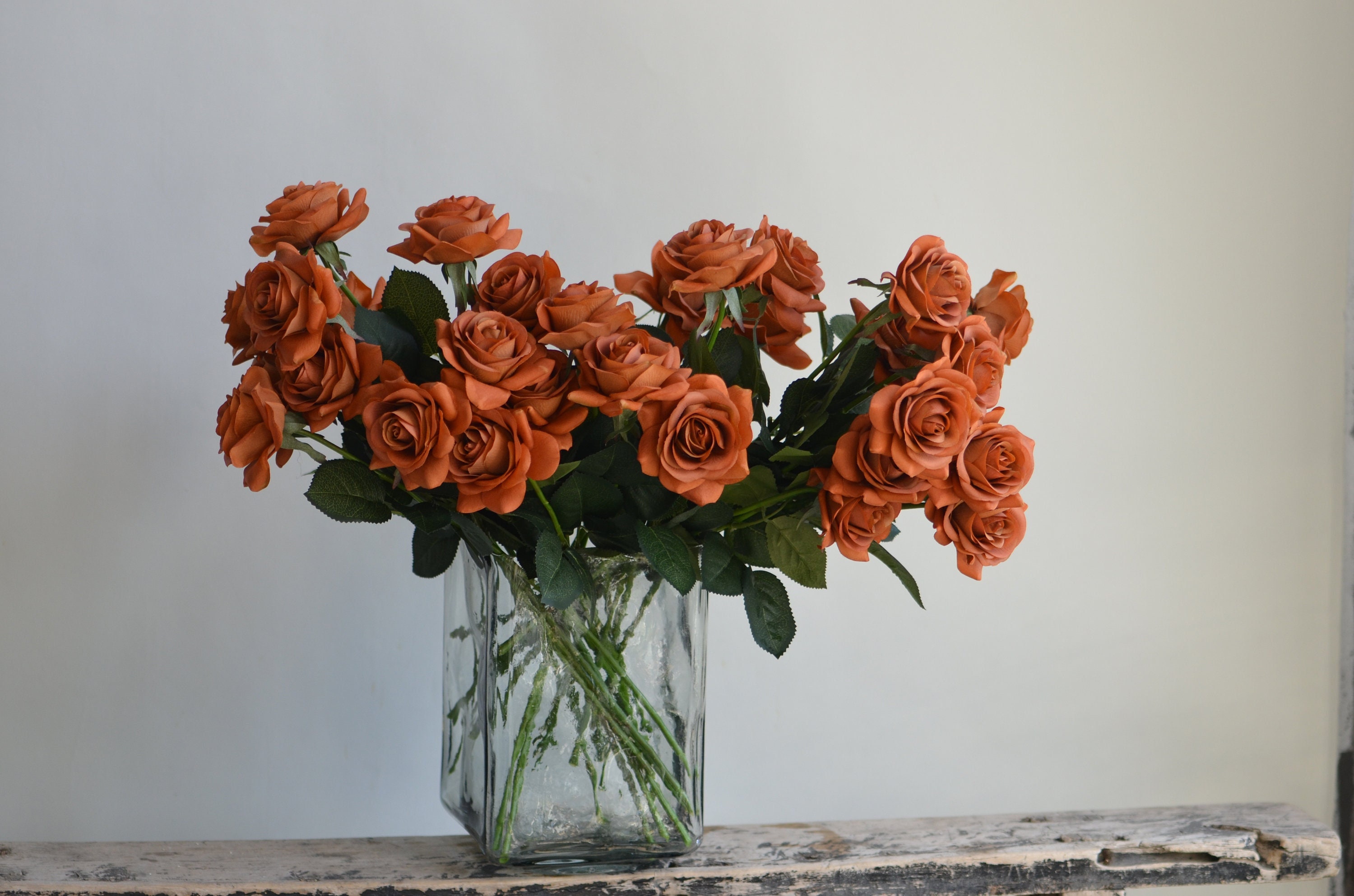 Burnt Orange Roses