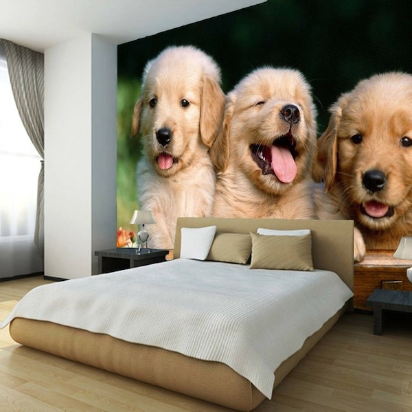 Dog Wall Mural - Etsy