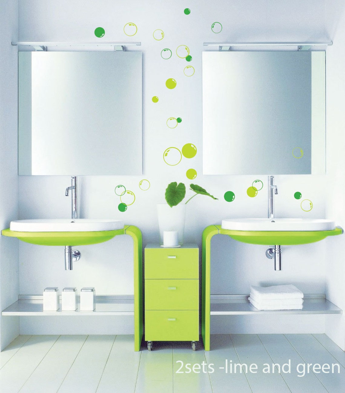 58 Bubbles Bathroom Window Shower Tile Wall Stickers Wall - Etsy