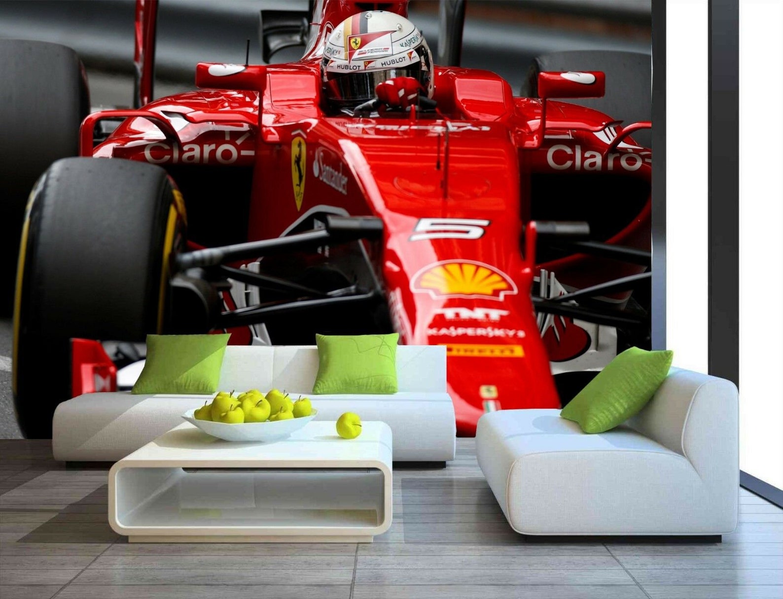 Formula Race Car Sports Wallpaper Wall Mural Children Kids - Etsy