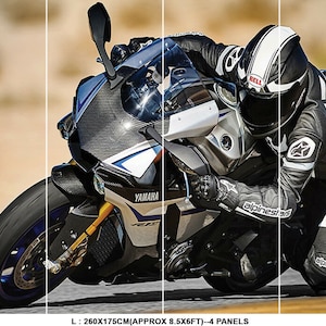 Motorcycle Racing Sports Wall Mural Photo Wallpaper Home Room Posters ...