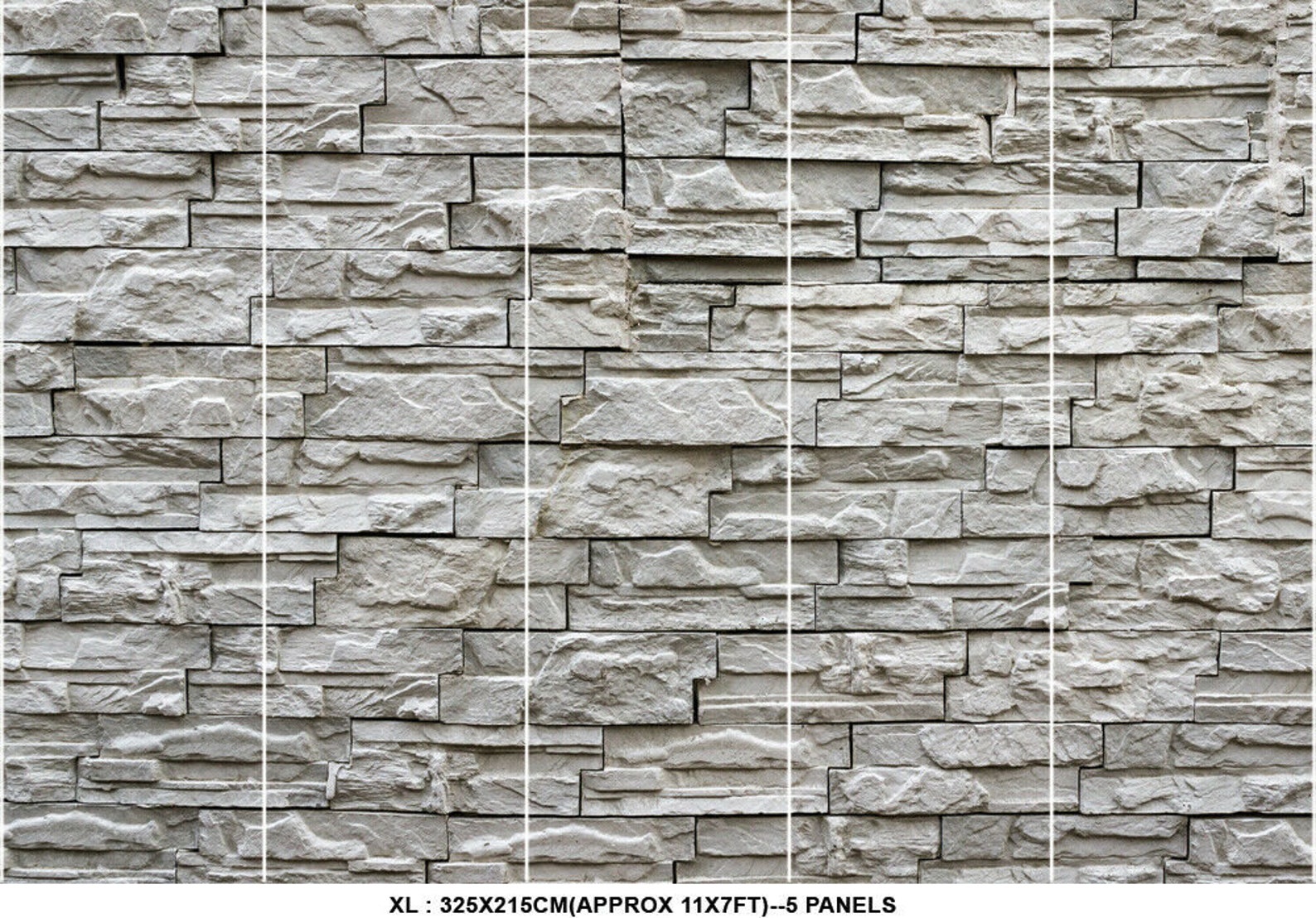 Stone Bricks Wall Wallpaper Mural Photo Background Home Poster ...