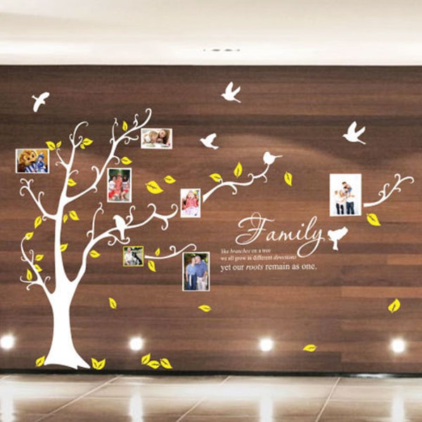 Family Tree Wall Decal - Etsy