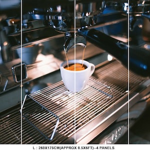 Coffee Machine Drink Food Wallpaper Mural Photo Restaurant Poster ...