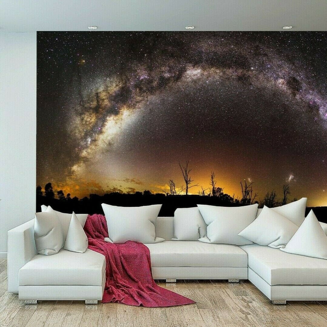 Nature Cosmo Stars Sky Space Light Wallpaper Mural Photo Bedroom Poster ...