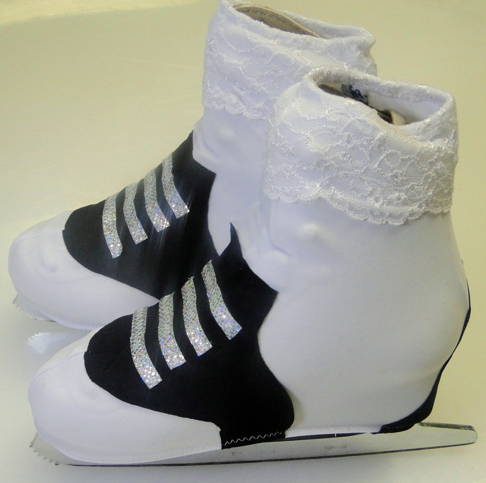 50's Saddle Shoe Skate Boot Covers / Figure Skating / Ice - Etsy