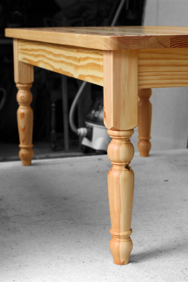 Made to Order Southern Yellow Pine Farmhouse Table - Etsy