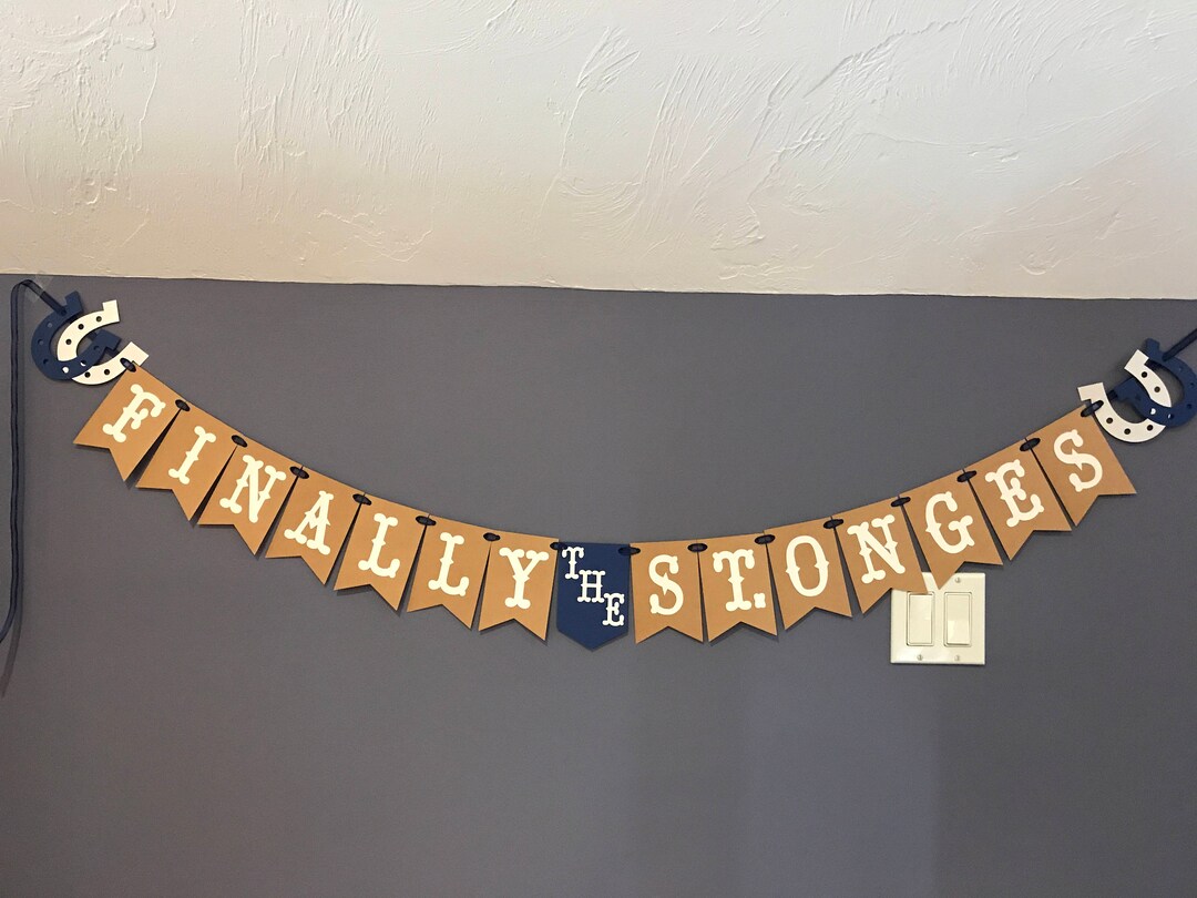 Finally the (last Name) Banner - Etsy