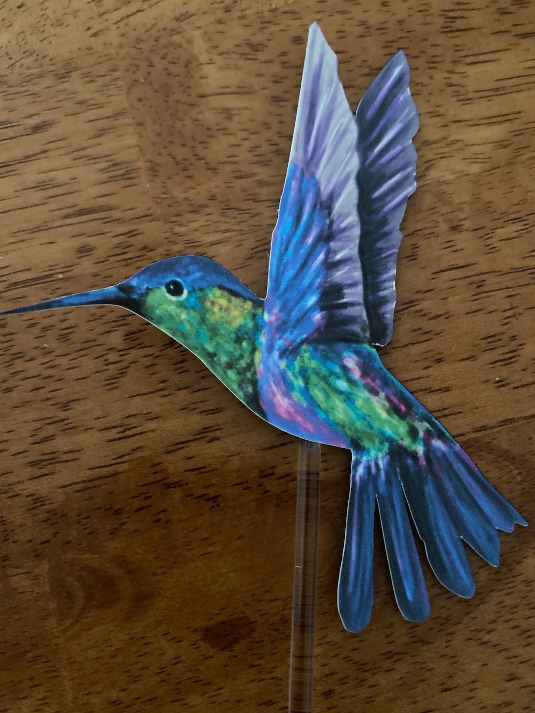 Hummingbird Cake Topper or Flower Piece - Etsy