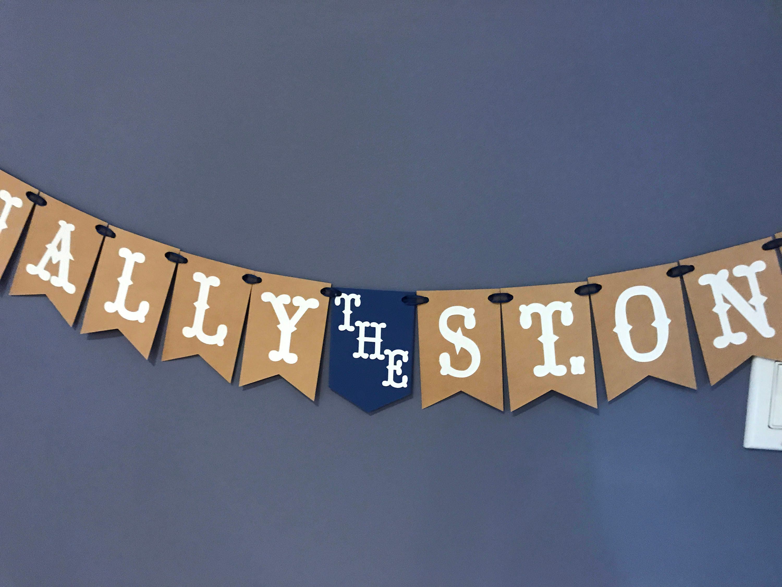 Finally the last Name Banner | Etsy