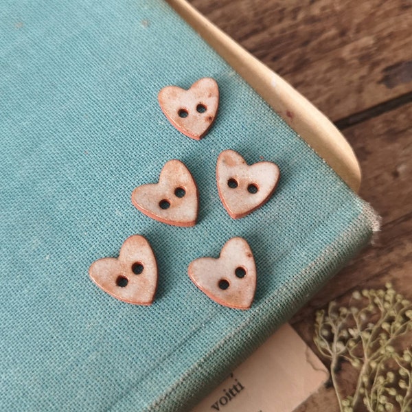 Heart Buttons - Etsy