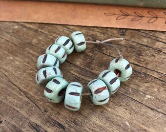 Pottery Beads | Etsy