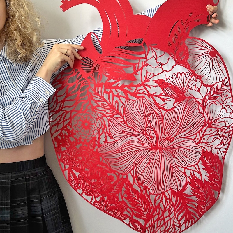 Original Papercut - Etsy