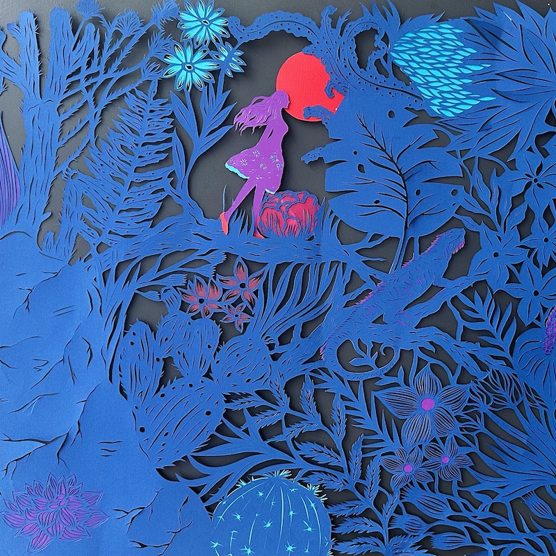 Papercut Artwork - Etsy