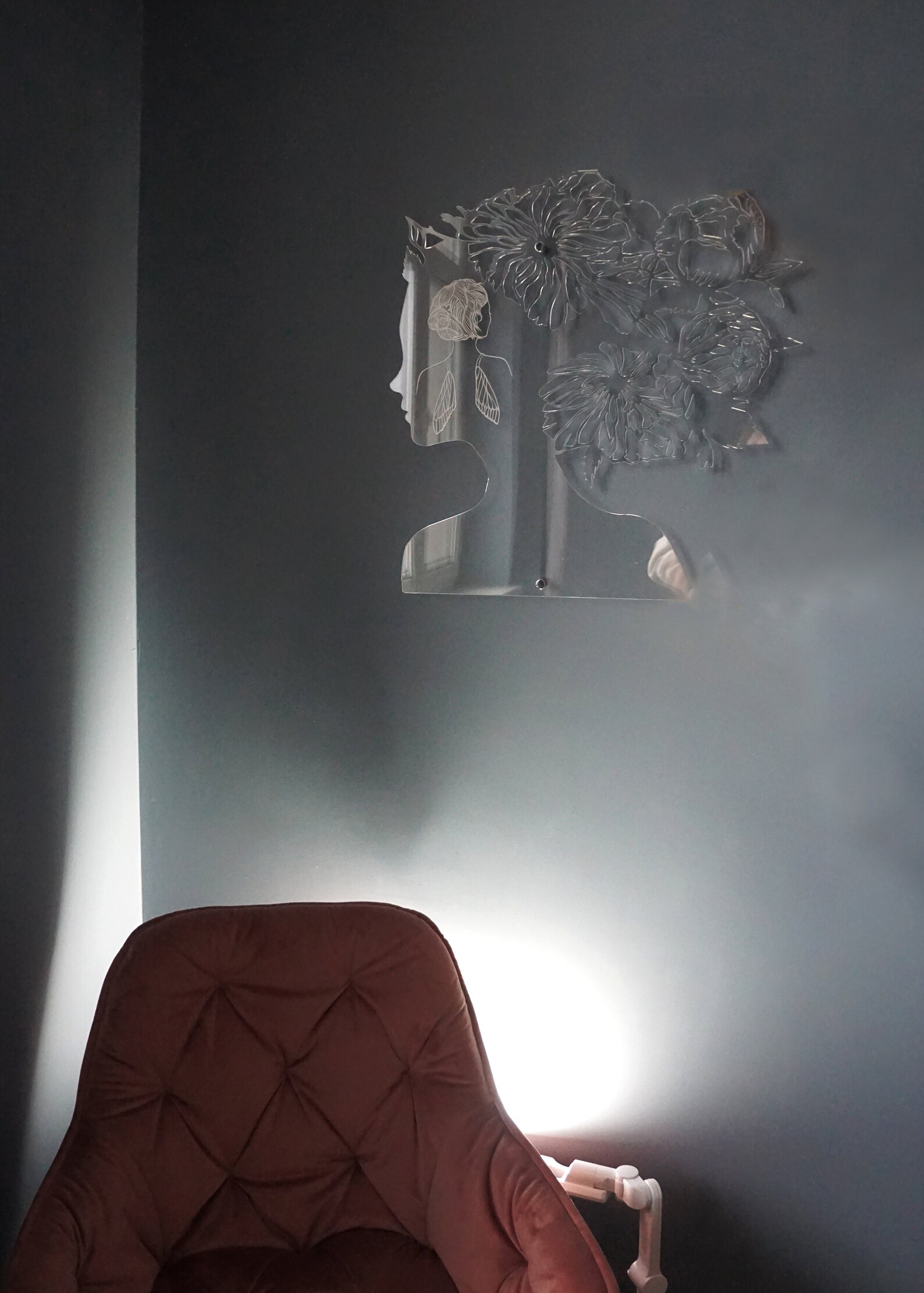 Modern Frame. Acryl Laser Cut Frame. Wall Hanging - Etsy