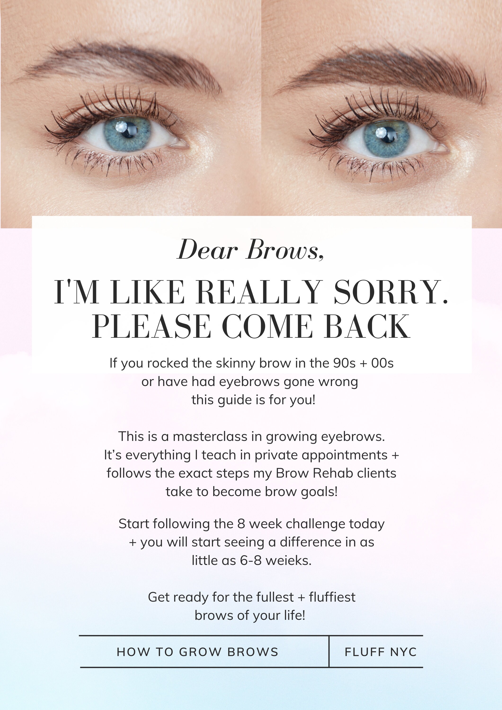 How to Grow Brows Like a Pro | Eyebrow Growth Masterclass - Etsy