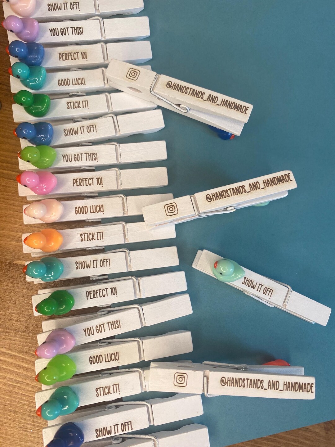 Personalized Lucky Duck Cheer/gymnastics Pins: Team Gifts - Etsy