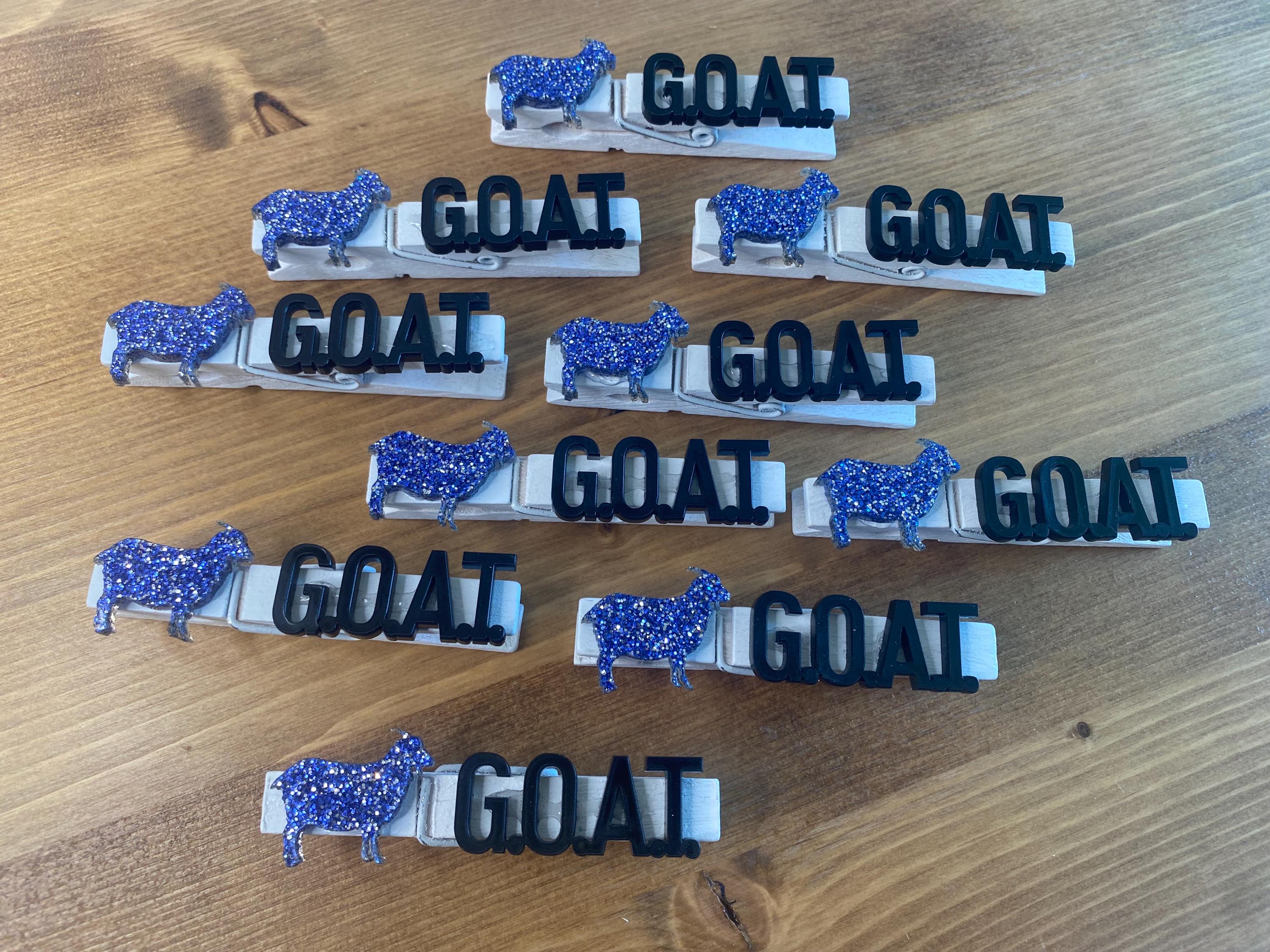 GOAT Cheer and Gymnastics Pins- Customizable Personalized Pins With ...