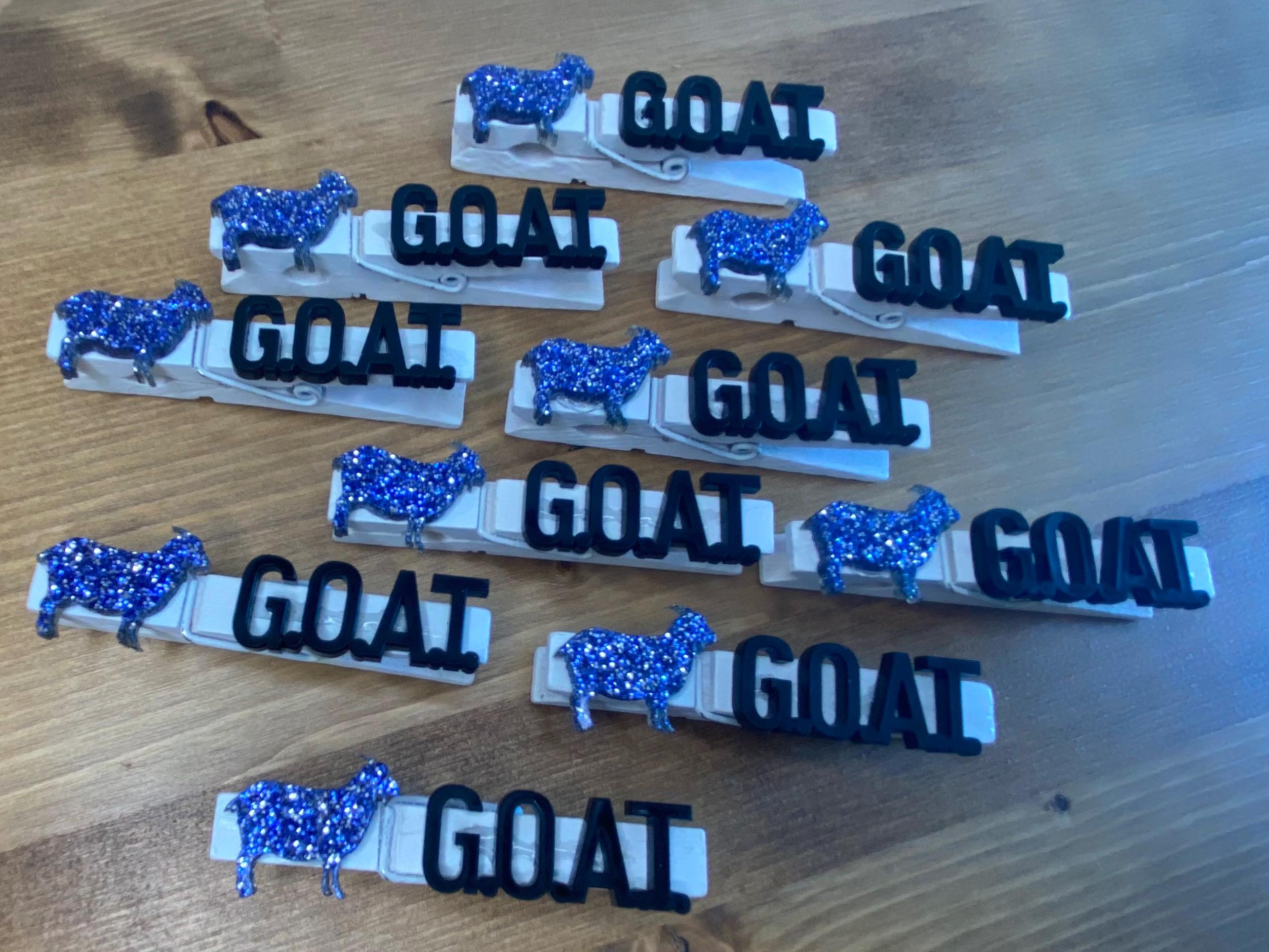 GOAT Cheer and Gymnastics Pins- Customizable Personalized Pins With ...