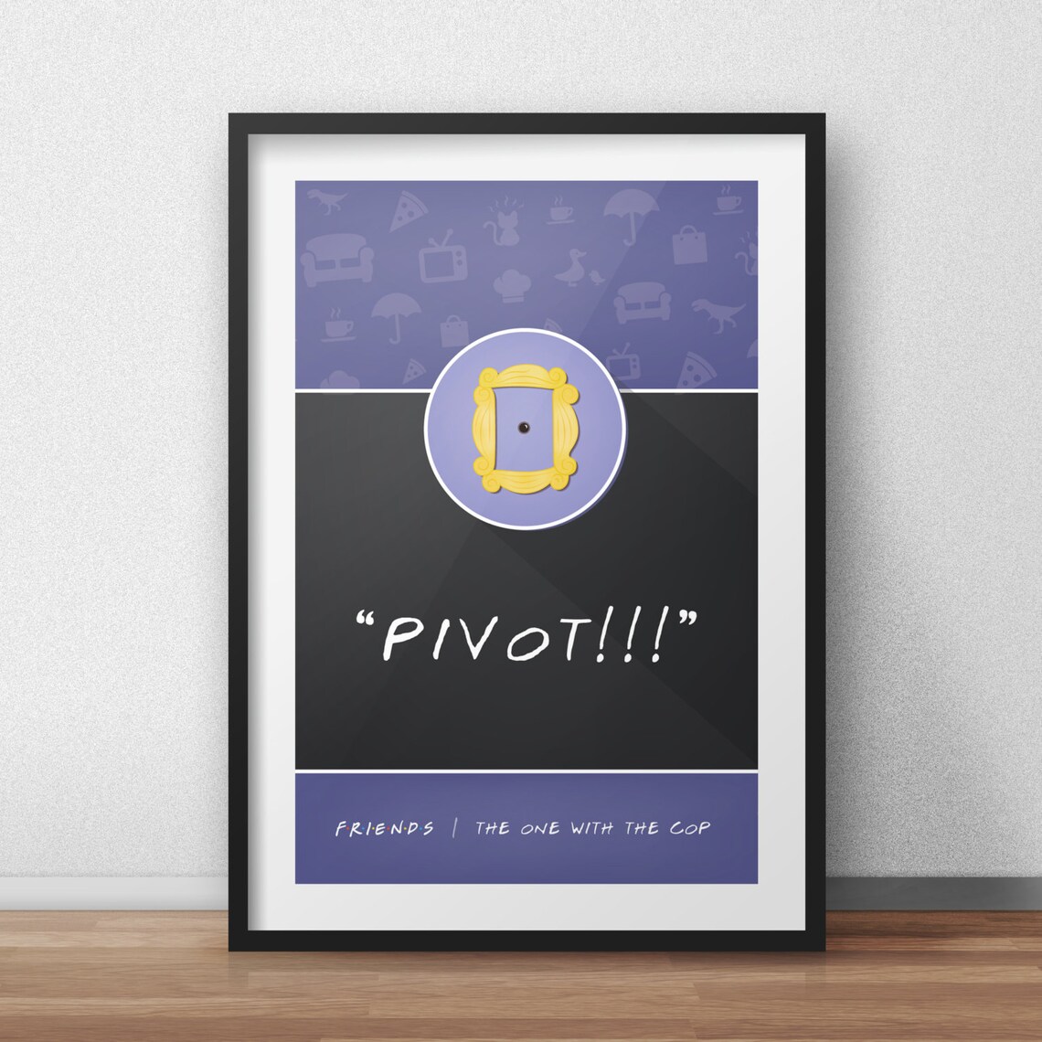 FRIENDS TV Show Art Print Customizable With Your Favorite - Etsy
