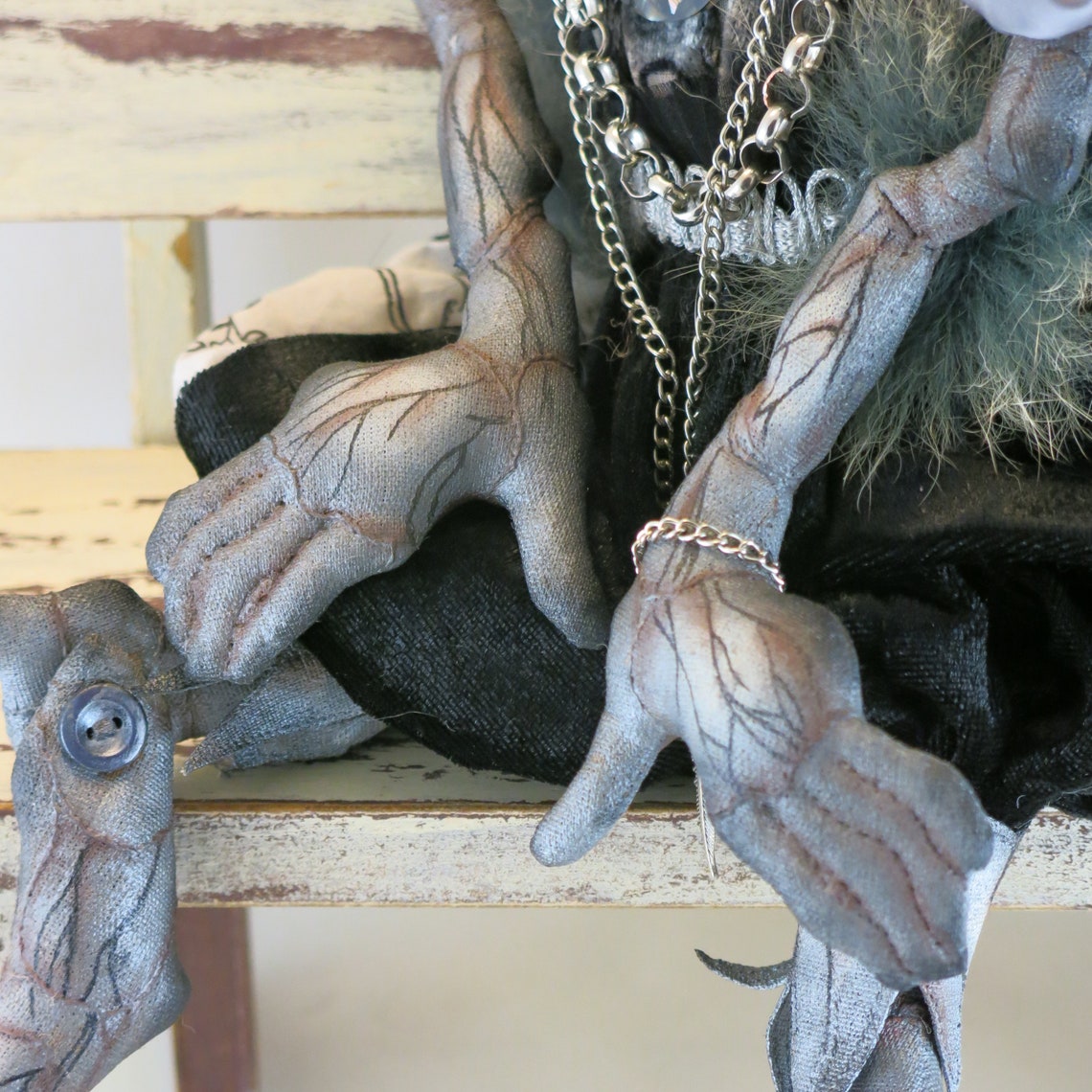 Goth Boy Goblin Fabulous Creature Troll Creepy Cute Toy - Etsy