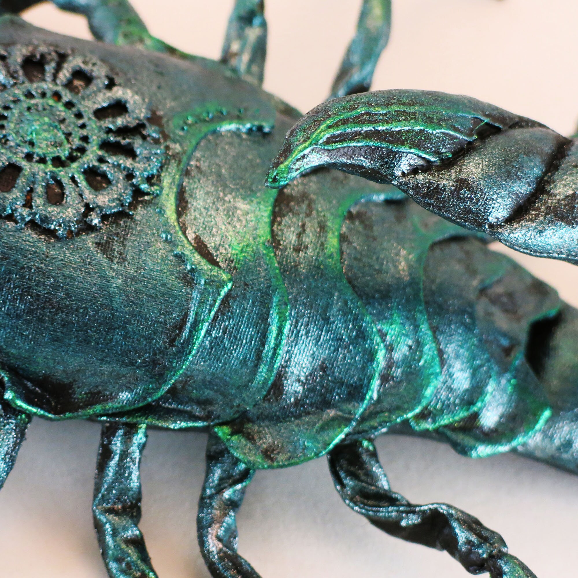 Blue Scorpion Doll With Luxurious Aged Shell Great Opportunity to Have ...