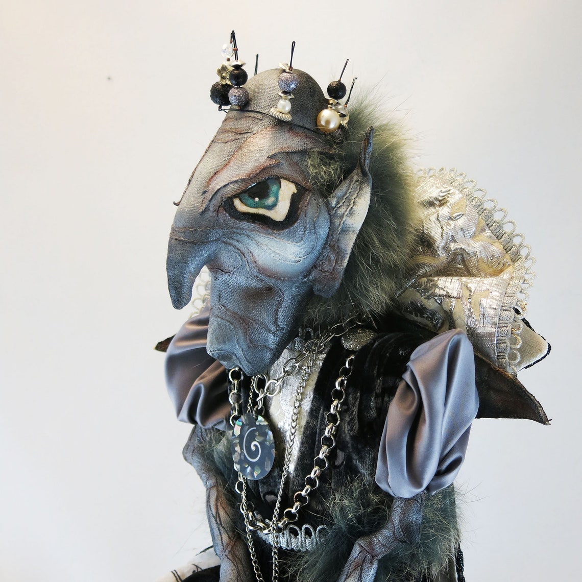 Goth Boy Goblin Fabulous Creature Troll Creepy Cute Toy - Etsy