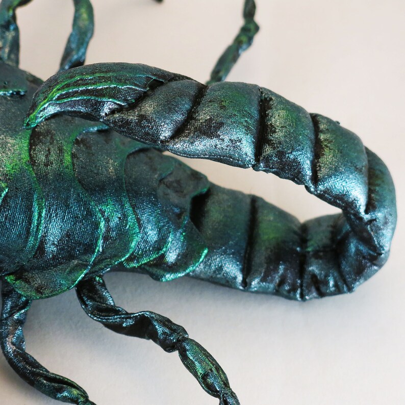 Blue Scorpion Doll With Luxurious Aged Shell Great Opportunity to Have ...