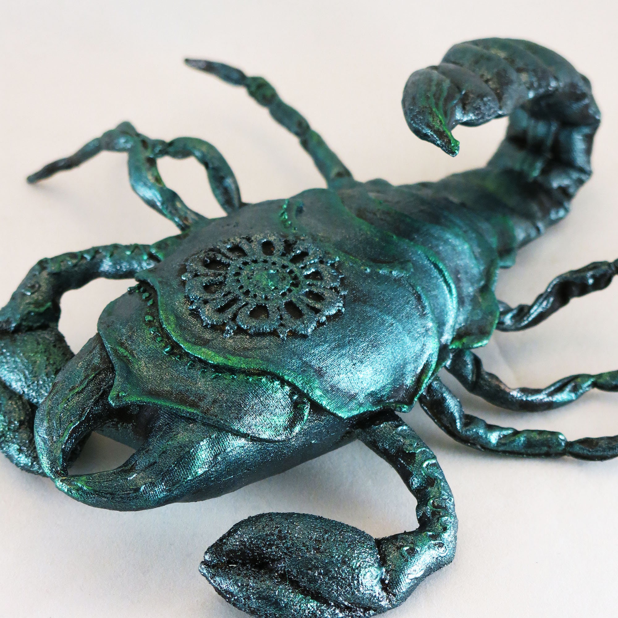 Blue Scorpion Doll With Luxurious Aged Shell Great Opportunity to Have ...