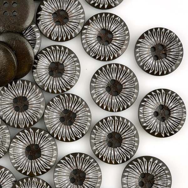 Natural Wood Buttons - Etsy