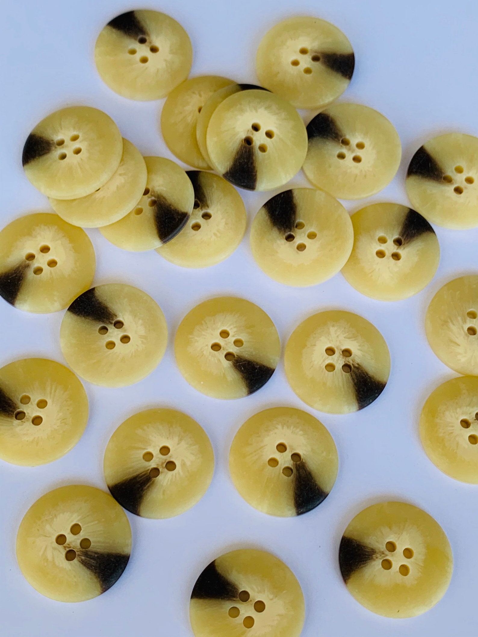 24 Pieces Rod Button-very Big Buttons Large Overflow Buttons - Etsy